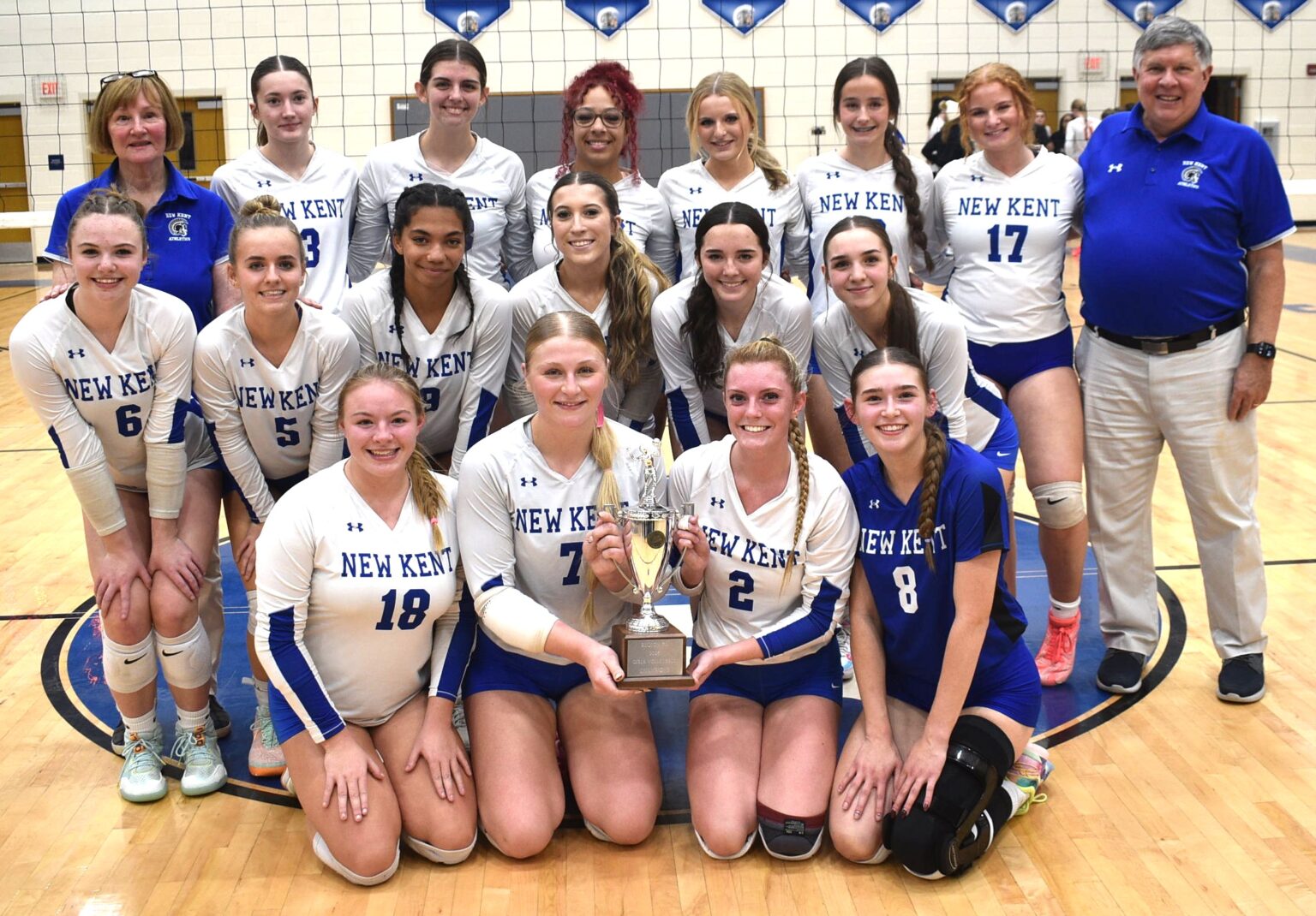 New Kent volleyball captures first regional title since 2021 - New Kent ...