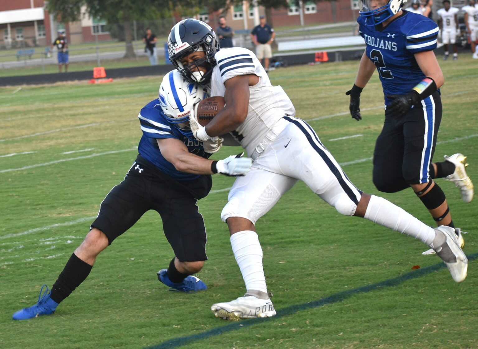 Lafayette lays lumber on New Kent, dismantles Trojans 46-7 in football ...