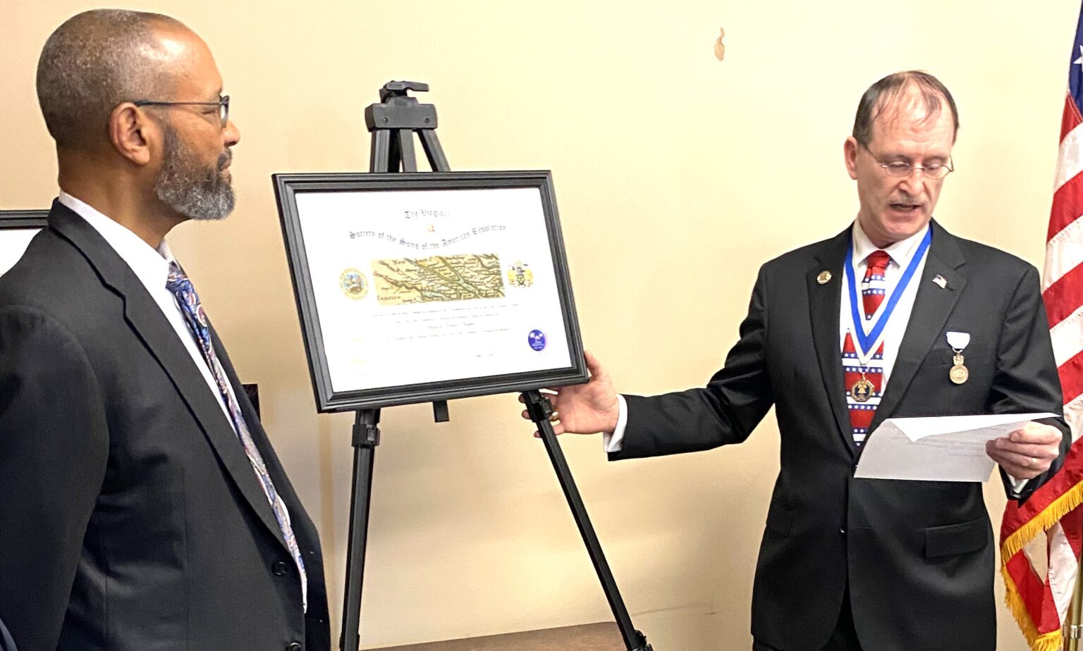 Virginia SAR charters Abraham Brown Chapter for Charles City, New Kent ...